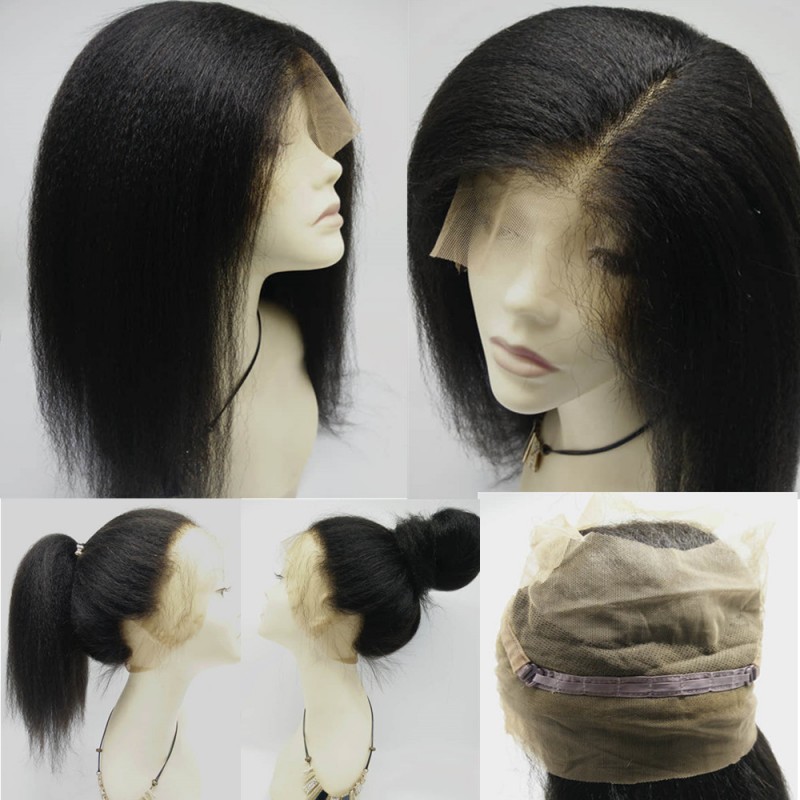 Brazilian Virgin 360 Lace Frontal Closure Kinky Straight [lf999] Bea